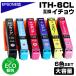 ECOプライス エプソン プリンターインク ITH-6CL イチョウ ITH6cl 6色セット EPSON 互換インクカートリッジ ITH-BK EP-710A EP-711A EP-810A ...