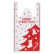 真っ赤なクリスマスツリーが目を引くお洒落なレジ袋です。_OCAHOL_白と赤の大胆なデザインが印象的。子供から大人までみんなに喜ばれるお洒落なレジ袋です。_OCAHOL_文房具・オフィス・手芸 ＞ 工作用紙・袋・ラッピング ＞ 紙袋・レジ袋...