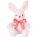 _OCAHOL_小さめのギフトを持たせるのにぴったりな、うさぎのぬいぐるみです。名前はピンク色の「モモ」と白色の「ミルク」。ふわふわの手触りで、つい手に取りたくなります。手についた輪っかにリボンを通せば簡単に抱きつきラッピングができます。ギ...