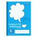 従来商品と比べて約20%軽量化。方眼5mm入りなので文字も図形も書きやすく、どんな教科にも使えます。科目シール付き。_OCAHOL_ロジカル・エアー5mm方眼罫にフェイス柄が登場！今の気持ちに合った表情を選んで、楽しく勉強出来ます。_OCA...