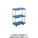 _OCAHOL_●荷台は堅牢なリブ構造です。●薬品や溶剤にも侵されにくく耐久性に優れています。●台上に滑り止め用ゴムが4ヵ所ついています。●組立式●3段式●自在キャスター、自在S付キャスター各2個●3段式タイプ_OCAHOL_文房具・オフィ...