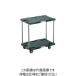 _OCAHOL_●荷台は堅牢なリブ構造です。●薬品や溶剤にも侵されにくく耐久性に優れています。●台上に滑り止め用ゴムが4ヵ所ついています。●組立式●2段式●自在キャスター、自在S付キャスター各2個●2段式タイプ_OCAHOL_文房具・オフィ...