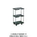 _OCAHOL_●荷台は堅牢なリブ構造です。●薬品や溶剤にも侵されにくく耐久性に優れています。●台上に滑り止め用ゴムが4ヵ所ついています。●組立式●3段式●自在キャスター、自在S付キャスター各2個●3段式タイプ_OCAHOL_文房具・オフィ...