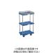 _OCAHOL_●荷台は堅牢なリブ構造です。●薬品や溶剤にも侵されにくく耐久性に優れています。●台上に滑り止め用ゴムが4ヵ所ついています。●上部天板に柵が付いていて荷崩れを防止します。(軽量物の積載時)●組立式●3段式●自在キャスター、自在...