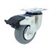 _OCAHOL_●特殊処理された、高弾性の合成(MIR)ゴムを採用したことで、エラストマー車輪のように、路面に跡が残りにくいです。●ゴムの弾力性とウレタンの堅固性という特長を兼ね備えたキャスターです。●プレート式●自在式(ストッパー付)_O...