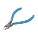 _OCAHOL_●すき間の狭い所でも楽に切断できます。●電子部品の切断や曲げなどの作業に。●薄刃●ばね付●ソフトカバー付●炭素鋼_OCAHOL_文房具・オフィス・手芸 ＞ 工具・メンテナンス用品 ＞ カッター・ニッパー ＞ ニッパー