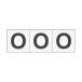 _OCAHOL_●屋内外使用可能です。●アルファベット管理に便利です。●透明地・黒英字●塩化ビニール(PVC)_OCAHOL_インテリア・家具・収納 ＞ 屋外用品・ガーデニング ＞ 安全用品 ＞ 安全標識
