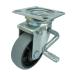 _OCAHOL_●ナイロンホイールを採用しているため軽量です。●事務機器や家具、運搬車や軽量ラック等、幅広い用途に。●プレート式●コマーシャルベアリング入●自在式(ダブルストッパー付)●旋回部と車輪を同時にロック_OCAHOL_文房具・オフ...