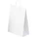 白い紙手提袋です。_OCAHOL_白い紙手提袋です。_OCAHOL_文房具・オフィス・手芸 ＞ 工作用紙・袋・ラッピング ＞ 紙袋・レジ袋・ギフトバッグ ＞ 手提げ袋（紐タイプ）