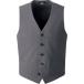 住商モンブランのコンシェルジュ　ベスト、メンズ、裏地付、ストレッチ、チャコールグレー_OCAHOL_住商モンブランのコンシェルジュ　ベスト、メンズ、ストレッチ機能を付与、ポリエステル１００％でありながらウールを思わせるなめらかな風合い　（コ...
