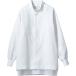 住商モンブランの工場白衣　ブルゾン、男女兼用、長袖、ホワイト、袖ネット、腰ネット付、ＥＣＯ商品_OCAHOL_住商モンブランの工場白衣　ブルゾン、抗菌・透け防止・吸汗速乾・制電機能を付与、優れた通気性でムレ感を軽減し、高温多湿環境下でもサラ...