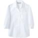 住商モンブランの飲食・カフェ　シャツ、レディス、７分袖、ホワイト、オープンカラー_OCAHOL_住商モンブランの飲食・カフェ　シャツ、襟元がポイントのオシャレなシャツ_OCAHOL_文房具・オフィス・手芸 ＞ 作業服・ユニフォーム ＞ 事務...