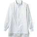 住商モンブランの工場白衣　ブルゾン、男女兼用、長袖、ホワイト、袖口ネット付、腰ネット付_OCAHOL_住商モンブランの工場白衣　ジャンパー、抗菌・透け防止・吸汗速乾・制電機能を付与、吸・放湿性に優れた高機能素材で、サラッとした涼しい着心地。...