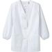住商モンブランの調理衣、レディス長袖、ホワイト、襟なし、ゴム付、ＥＣＯ商品_OCAHOL_住商モンブランの調理衣、レディス長袖、ポリエステル：６５％、綿：３５％の生地使用、グリーン購入法対象商品、イージーケア性に優れたスタンダードな調理衣で...