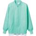 住商モンブランの工場白衣　ジャンパー、男女兼用、長袖、グリーン、内ポケット付、腰ネット付、袖口ネット、ＨＡＣＣＰ_OCAHOL_住商モンブランの工場白衣　ジャンパー、制電機能を付与、Ｗ＆Ｗ性（洗濯速乾）に優れた薄手の制電素材。下衣は住商モン...