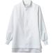 住商モンブランの工場白衣　ブルゾン、男女兼用、長袖、ホワイト、袖口ネット付、腰ネット付_OCAHOL_住商モンブランの工場白衣　ブルゾン、透け防止・吸汗速乾・制電機能を付与、ノンプレスで美しい外観を保つ、優れた形態安定性と耐久性。下衣のコー...
