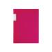 _OCAHOL_表紙がしっかりしているから持ち運びにも便利。●規格：Ａ４（見開きＡ３）●色：ローズ●付属ポケット数：４枚●材質：本体＝ポリプロピレン、見出し＝紙●外形寸法：縦３２０×横２３７ｍｍ、マチ幅５ｍｍ～１０ｍｍ●ポケット内径寸法：縦...