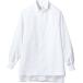 住商モンブランの工場白衣　ブルゾン、男女兼用、長袖、ホワイト、腰ネット付、袖口ネット_OCAHOL_住商モンブランの工場白衣　ブルゾン、制電機能を付与、イージーケア性を向上させた薄手素材。下衣は住商モンブラン　RS7711-2がペアです_O...