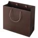 シックなブラウンで、男性にも女性にも好まれる上品なペーパーバッグです。さりげない欧文デザインや持ち手にもこだわったアイテムです。_OCAHOL_シックなブラウンで、男性にも女性にも好まれる上品なペーパーバッグです。さりげない欧文デザインや持...