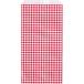 _OCAHOL_定番のチェック柄（赤）がシンプルで使いやすい、お買上げ袋や景品袋としてぴったりなサービス袋です。ポストカード・一筆箋・メモ帳・封筒などに最適なサイズです。使いやすい平袋タイプ。ベロ付き。マチなし。サイズ：１２５×２４０ｍｍ。...
