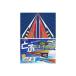 紙ヒコーキにもっとも適した、真方形という形のおりがみ。カッコいいプリント千代紙8枚と、自由に使えるいろがみ10枚が入っています。12.5×17.5cm、計18枚入り。_OCAHOL_紙ヒコーキにもっとも適した、真方形という形のおりがみです。...