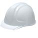 DICプラスチック社のスタンダードヘルメット。通気孔なし/ライナーSYAタイプ。_OCAHOL_飛来落下物・墜落時保護兼用・電気用。E1ワンタッチアゴひも標準装着。雨垂れ防止溝付き。_OCAHOL_文房具・オフィス・手芸 ＞ 作業服・ユニフ...