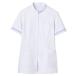 住商モンブランの白衣（ナース服）(ジャケット<レディス・半袖>)です。白衣・介護ユニフォームの通販はアスクル。●制菌加工●制電加工●吸水効果●防汚加工●透け防止効果_OCAHOL_住商モンブランの白衣(ナース服)(ジャケット&l...
