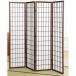 間仕切りや目隠しに。情緒ある和風の障子スクリーン。和室はもちろん洋室にも置ける落ち着いたデザイン。折りたためば家具などの隙間に収納できる薄さに。_OCAHOL_間仕切りや目隠しに。情緒ある和風の障子スクリーン。和室はもちろん洋室にも置ける落...