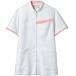 メディカル・介護ウェア/住商モンブラン MONBLANC、CARE UNIFORM ●制菌加工●吸水効果●防汚加工●透け防止効果_OCAHOL_胸元のカラーが効いたアシンメトリーなデザインのレディスジャケットです。襟元のカラーアクセントで襟...