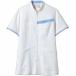 メディカル・介護ウェア/住商モンブラン MONBLANC、CARE UNIFORM ●制菌加工●吸水効果●防汚加工●透け防止効果_OCAHOL_胸元のカラーが効いたアシンメトリーなデザインのレディスジャケットです。襟元のカラーアクセントで襟...