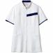 メディカル・介護ウェア/住商モンブラン MONBLANC、CARE UNIFORM ●制菌加工●吸水効果●防汚加工●透け防止効果_OCAHOL_胸元のカラーが効いたアシンメトリーなデザインのレディスジャケットです。襟元のカラーアクセントで襟...