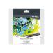 ツインタイプの水性筆マーカー、繊細な筆先で精密な絵や図柄を描いたり、輪郭や細かい部分を描くのに最適_OCAHOL_筆幅が広く、非常に柔らかいため、鮮明ですっきりしたストロークで描くことができます。太い方の筆のナイロン繊維にはしなやかな描き心...