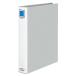 コクヨの丈夫な貼り表紙製2穴リングファイル。A4サイズのコピー用紙が約330枚入ります。片手でつまんで簡単に開くとじ具を採用。_OCAHOL_ワンタッチで開くユニバーサルデザインとじ具を採用。書類を保護するためのプロテクター付き。閲覧に適し...