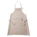 麻100％のリネンフルエプロン_OCAHOL_大きなポケットがフロントにひとつあり、ポケット部分にもロゴのタグがついています。_OCAHOL_キッチン・バス・リビング ＞ キッチン用品・調理器具 ＞ その他 食器・キッチン用品 ＞ その他 ...
