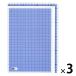 新入学におすすめ！B5サイズの方眼下敷です。学校のお勉強に必ず使う、学習のお供。_OCAHOL_新入学に揃えて安心の下敷きです。学校の授業に、必ず使う下敷き。5cmごとに文字を大きくしているので読み取りやすく便利です。縦方向にも目盛付き。入...