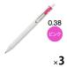 濃く、くっきり鮮やかな発色のボールペンです。濃く書けるので印象に残りやすい文字や絵が書けます。ストレートボディがスタイリッシュ。速乾で裏抜けしにくいインクです。_OCAHOL_三菱鉛筆ゲルインクボールペン、ユニボールワン0.38mm　インク...
