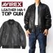 AVIREX アビレックス シープスキン レザー MA-1 トップガン LEATHER MA-1 TOPGUN 革ジャン ミリタリー MA1 フライトジャケット メンズ 783-3250064 ...