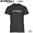ストックリ コットン Tシャツ ブラック STOCKLI T-SHIRT BLACK THE SWISS SKI 512153216 : ...