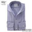 (ウィンザーノット) WindsorKnot ボタンダウン ワンピースカラー シャツ イージーケア ネイビー 日本製 綿100% スリム 長袖 ...