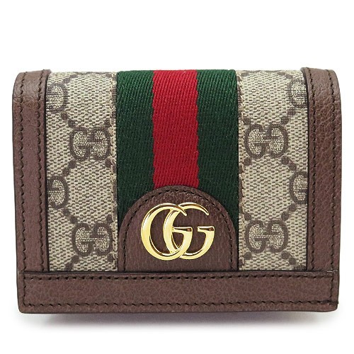 GUCCI Ophidia GG Card Case 523155 96IWG 8745 （GG Supreme） レディース二つ折り財布 - 最安値・価格比較 - Yahoo!ショッピング ...