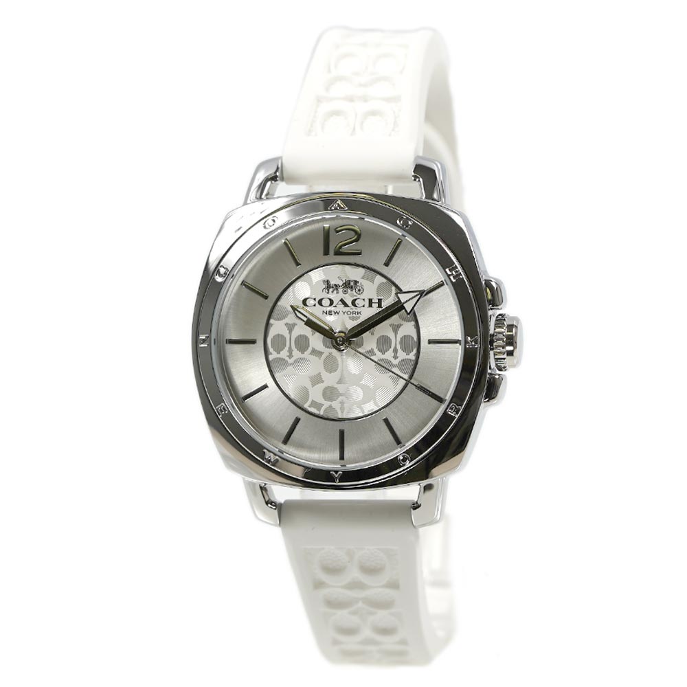COACH シグネチャー 14503146 （ホワイトラバー） レディースウォッチ - 最安値・価格比較 - Yahoo!ショッピング｜口コミ ...
