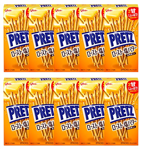 グリコ グリコ プリッツ ロースト塩バター 62g×10個 PRETZ スナック菓子 - 最安値・価格比較 - Yahoo!ショッピング｜口コミ・評判からも探せる