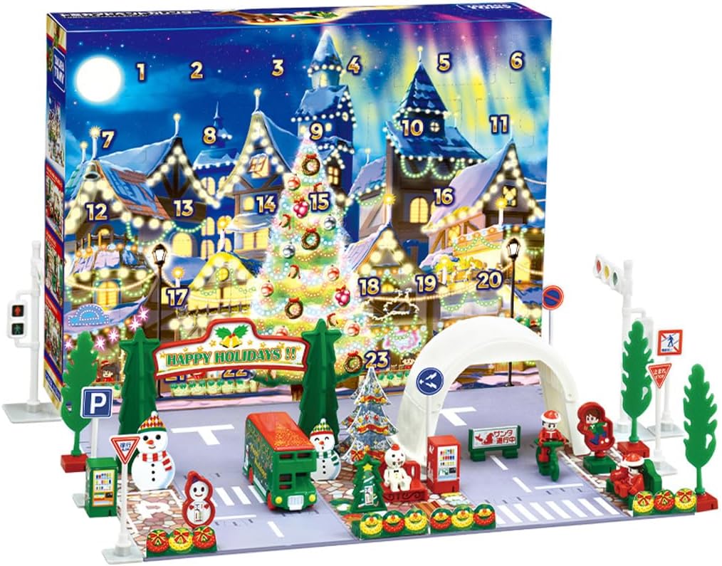 タカラトミー トミカワールド トミカ アドベントカレンダー （ノンスケール トミカ 908753） おもちゃのミニカー - 最安値・価格比較 ...