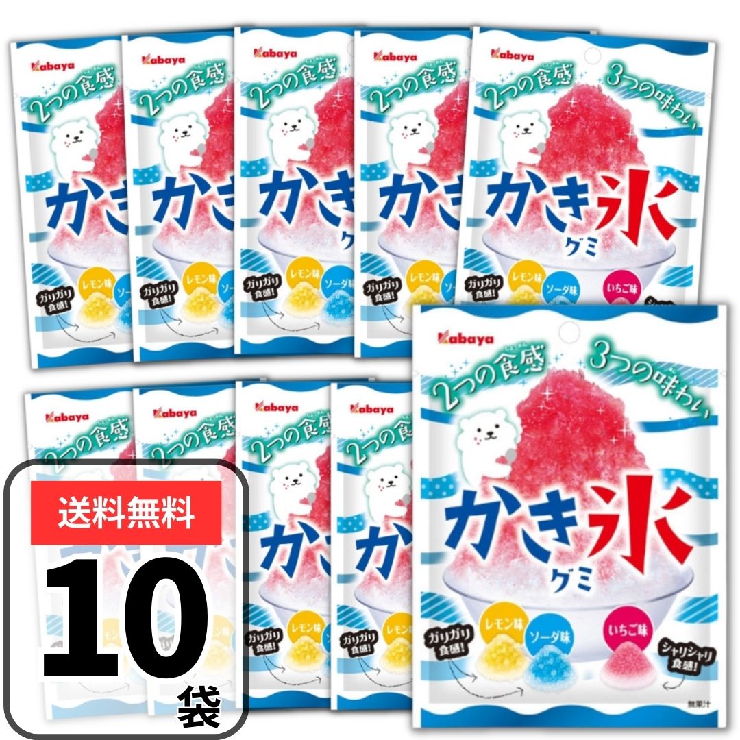 Kabaya カバヤ かき氷グミ 55g×10袋 グミ、ジェリービーンズ - 最安値・価格比較 - Yahoo!ショッピング｜口コミ・評判からも探せる