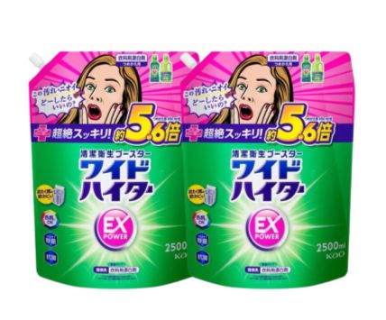 Kao ワイドハイター EXパワー 詰替用 2500ml ワイドハイター 洗濯用漂白剤 - 口コミ・レビュー - Yahoo!ショッピング