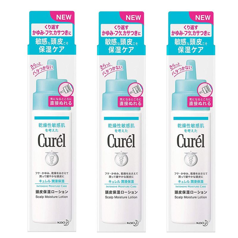 Kao キュレル 頭皮保湿ローション 120ml×3 Curel レディース育毛、スカルプケア - 最安値・価格比較 - Yahoo!ショッピング｜口コミ・評判からも探せる