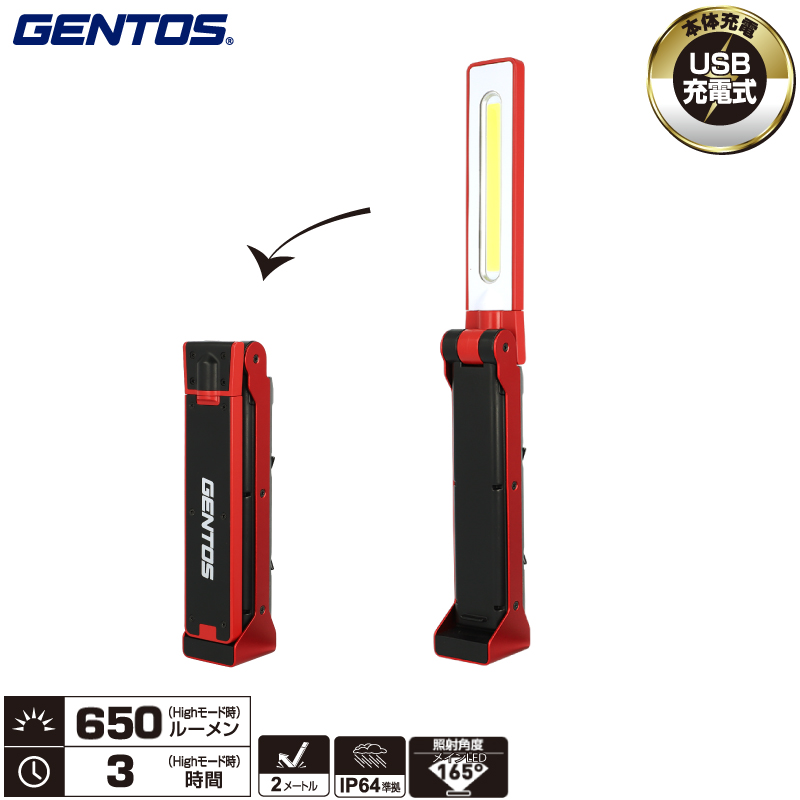 GENTOS Ganz 薄型ヘッド作業灯シリーズ GZ-223 Ganz 作業灯、ワークライト - 最安値・価格比較 - Yahoo!ショッピング