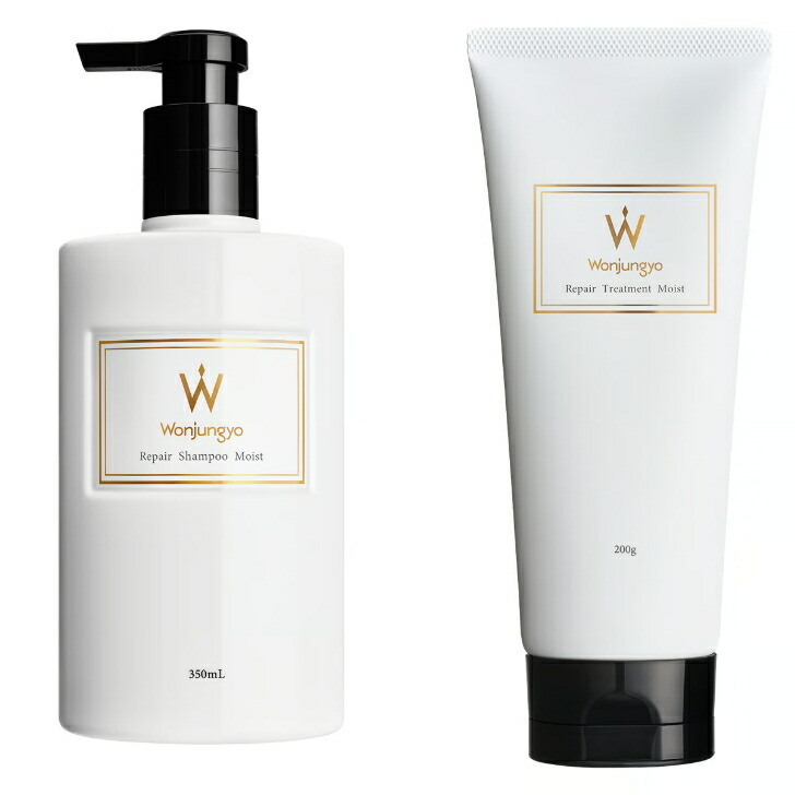 Wonjungyo Wonjungyo リペアシャンプー モイスト＆トリートメント セット（350ml＋200g）×1個 ヘアシャンプー - 最安値・価格比較 - Yahoo!ショッピング ...