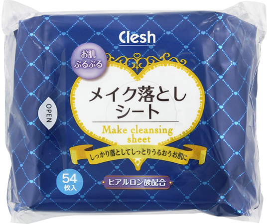 addgood あらた Clesh （クレシュ） メイク落としシート ヒアルロン酸配合 （54枚入） クレンジング - 最安値・価格比較 - Yahoo!ショッピング
