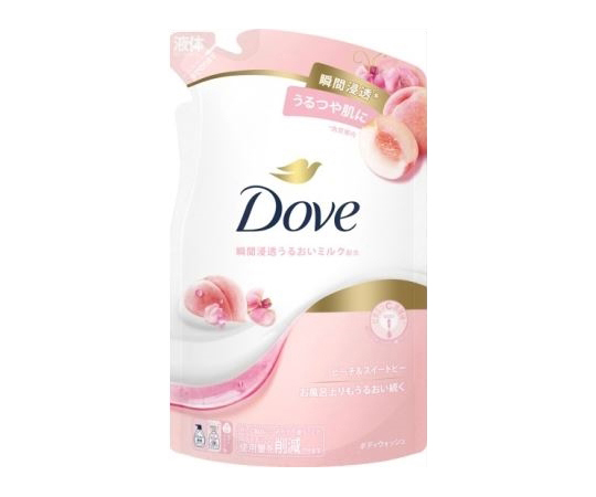 Dove（パーソナル・ケア） ダヴ ボディウォッシュ ピーチ＆スイートピー つめかえ 330g×1個 ボディソープ - 最安値・価格比較 - Yahoo!ショッピング